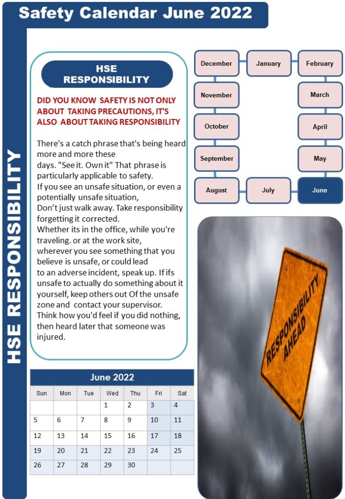 HSE Calendar Jan-Dec 2022 – hsefiles.com